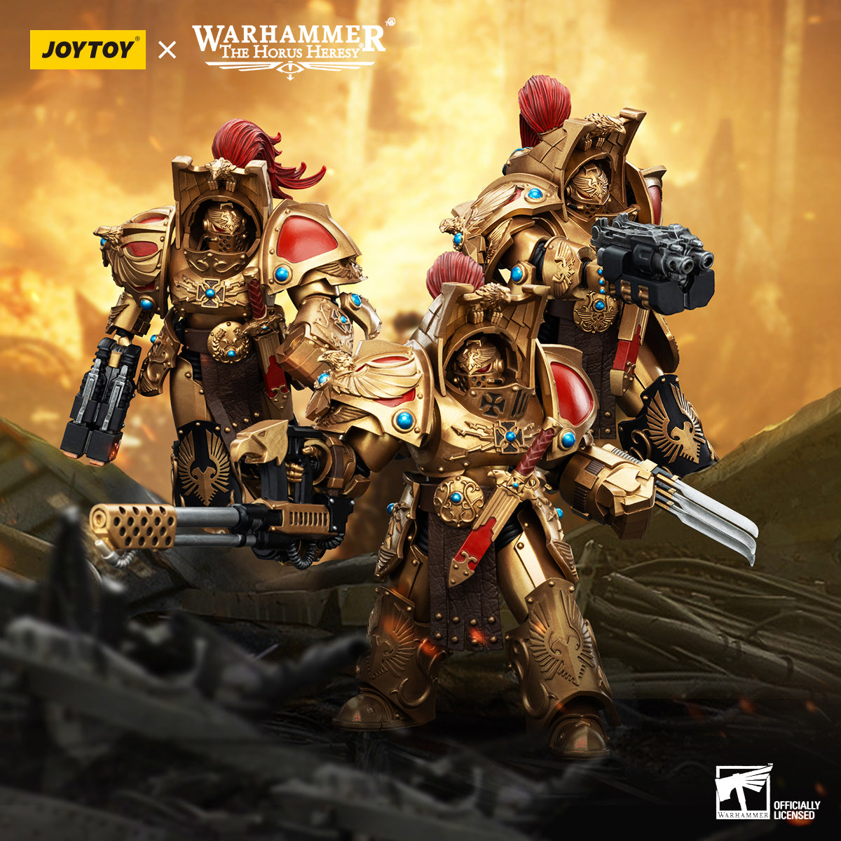 Legio Custodes Aquilon Terminator Squad – Lair 01